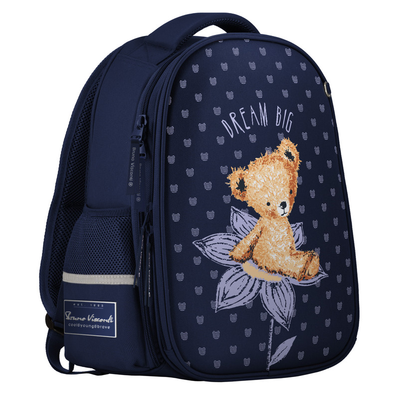 Рюкзак-капсула с эргономичной спинкой Медвежонок на цветке, Bruno ...