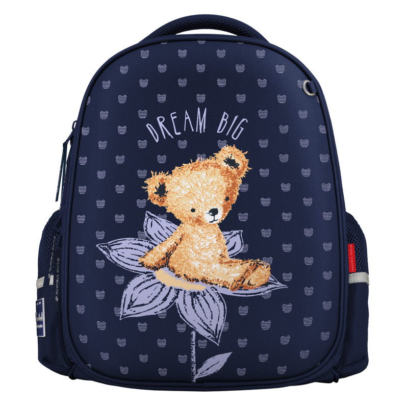 Рюкзак-капсула с эргономичной спинкой Медвежонок на цветке Альт, цвет ...