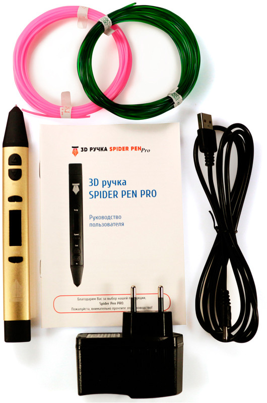 3D ручка Spider Pen Pro, 5200R, красный - купить 3D ручку по низким ...